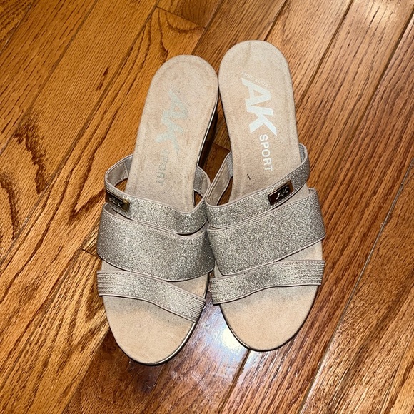 Anne Klein Sport | Shoes | Ak Sport Wedge Sandals | Poshmark
